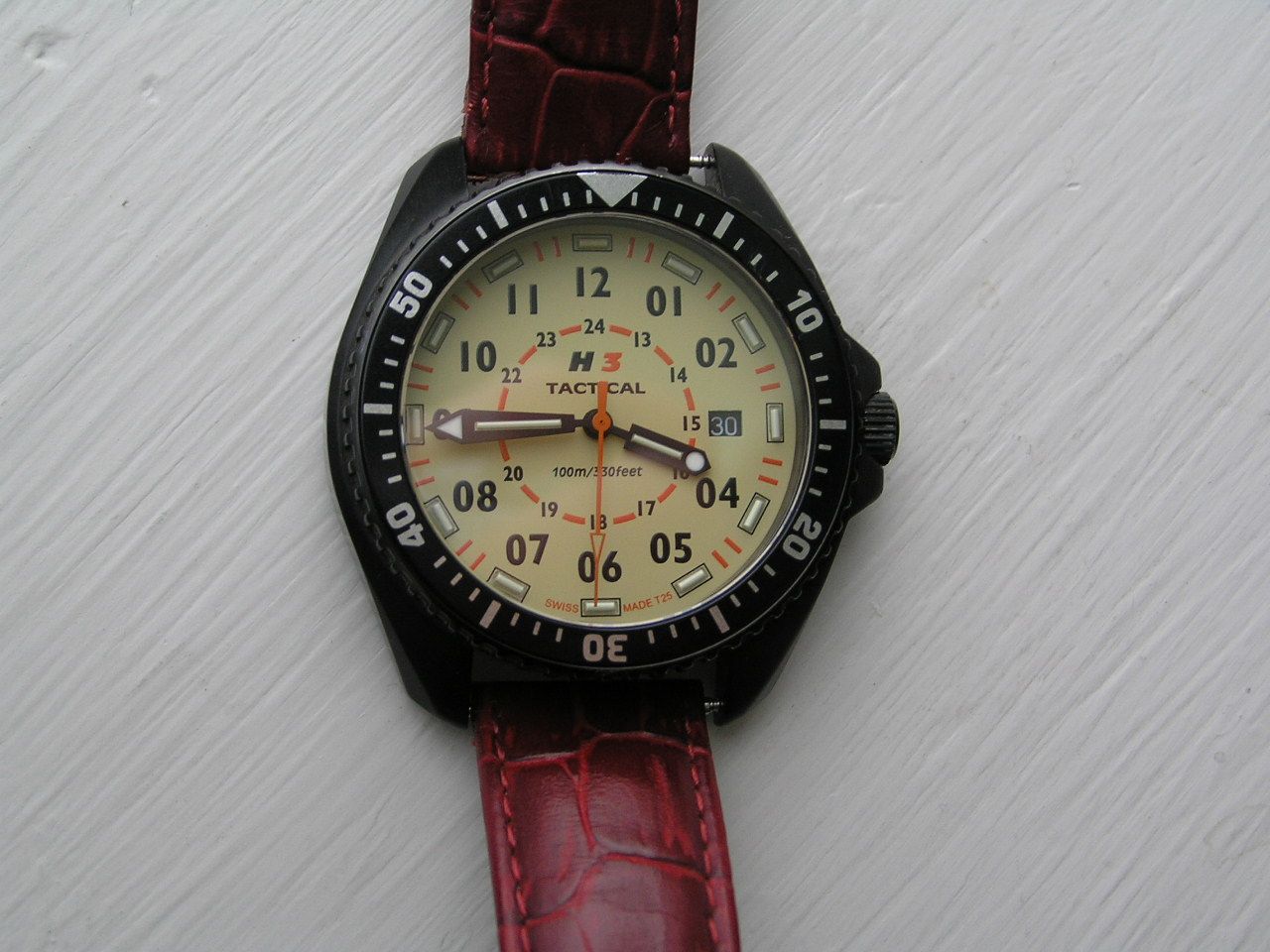 Watch has been claimed! H3 Tactical Tritium Tube Quartz Diver ...