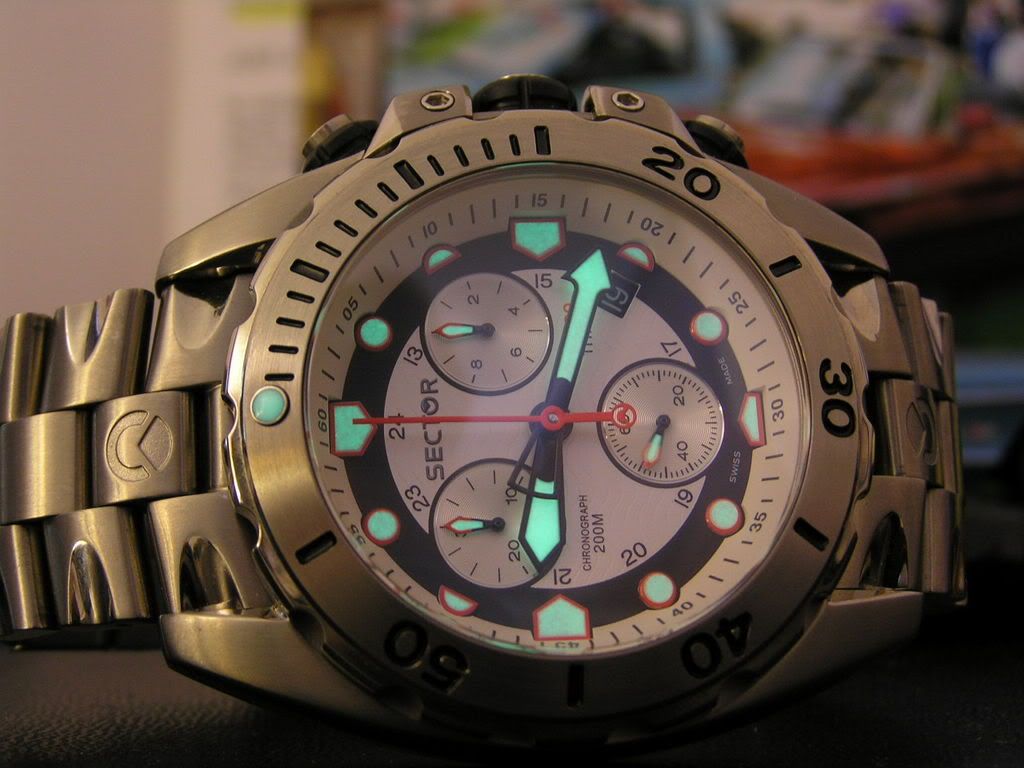 FS: Sector 600 Titanium Chronograph - $199 Shipped | WatchUSeek Watch ...