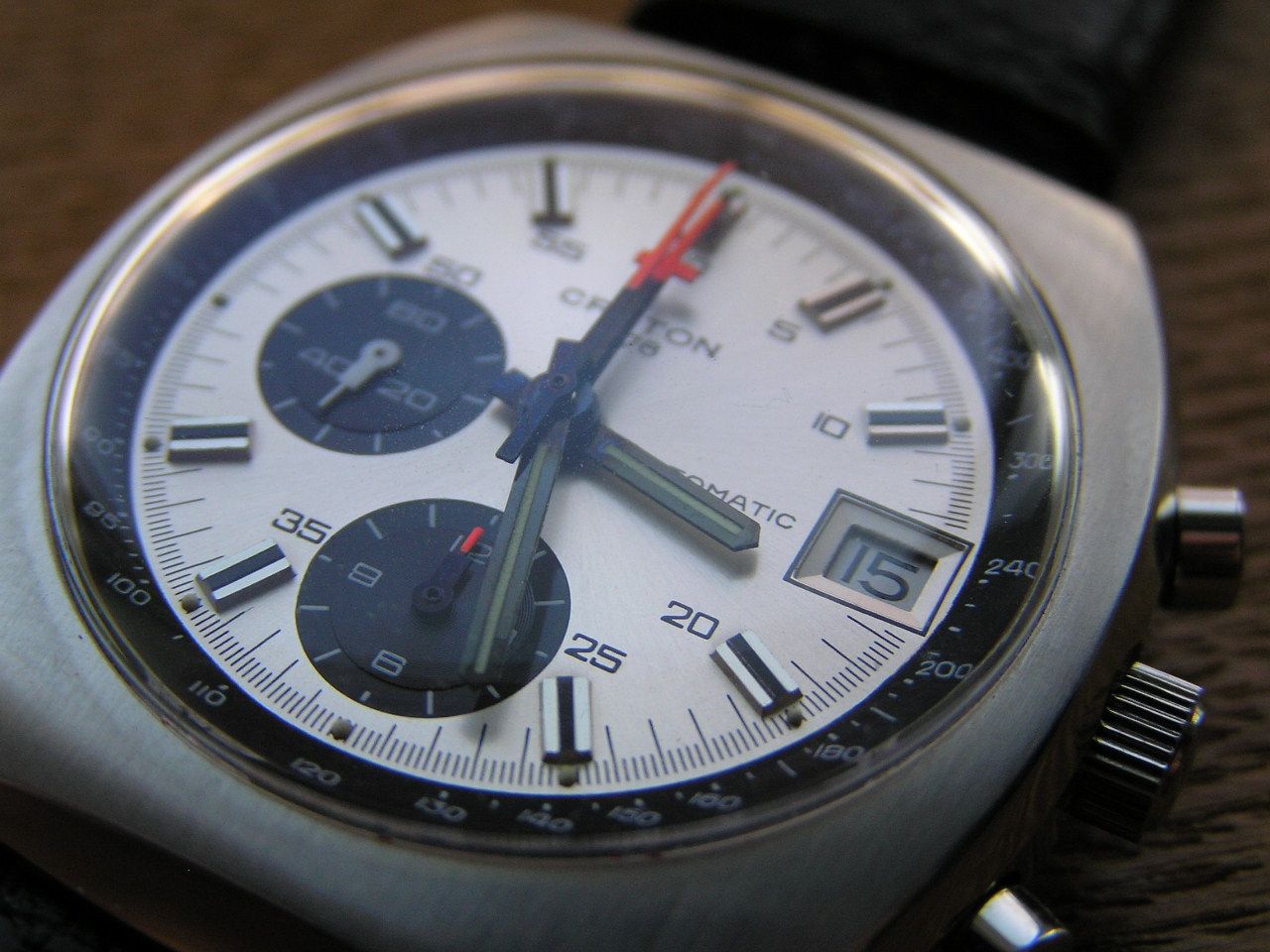 FS: Vintage Croton Automatic Chronograph w/ Lemania Movement ...