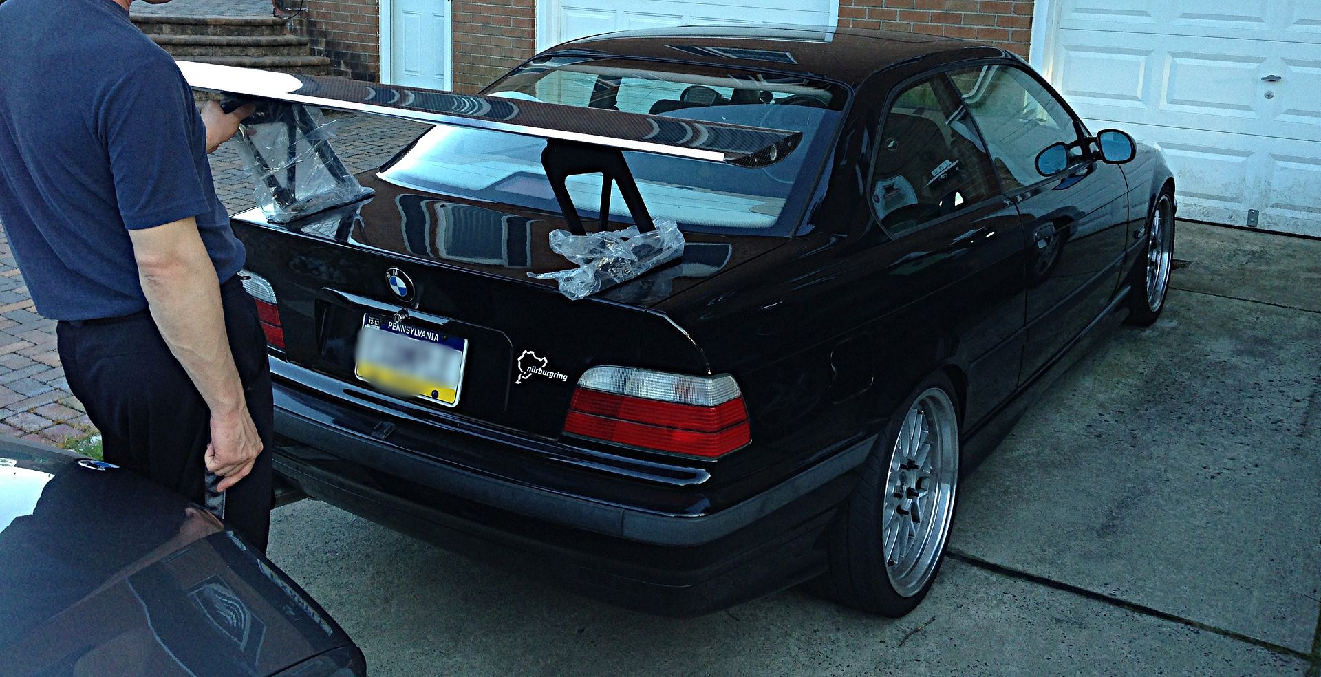 e36 Splitter - Home Made Aero.