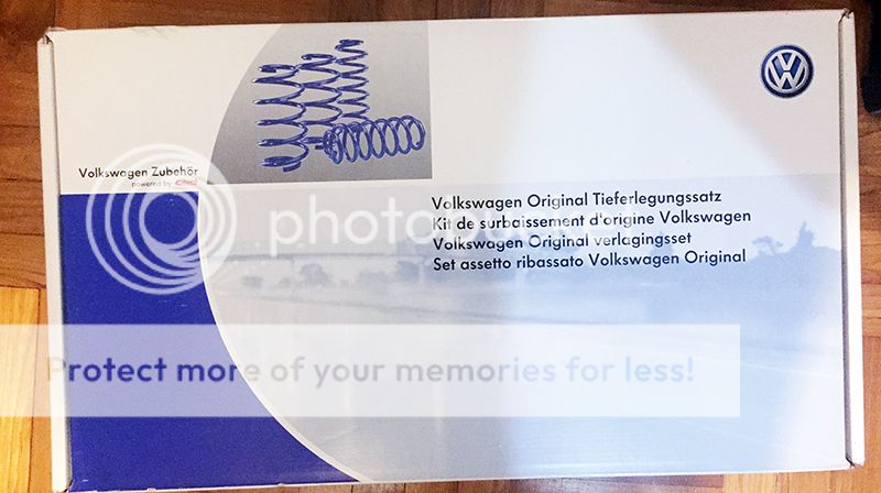 VW-Eibach Lowering Springs Vs Eibach Pro Kit - Scirocco Central